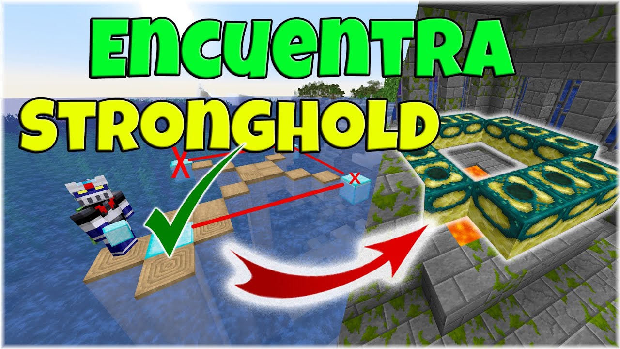 Como encontra la stronghold minecraft 1.21 - YouTube
