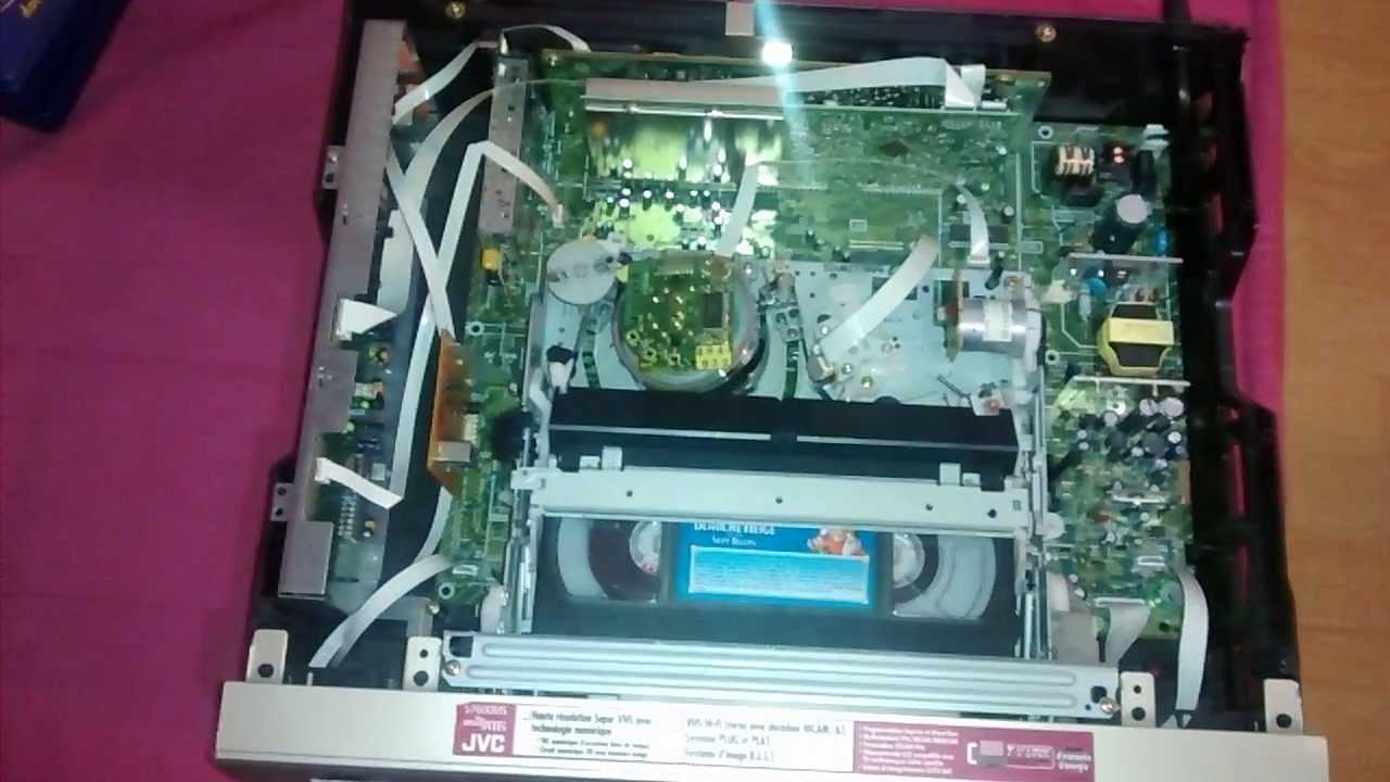 Fonctionnement de intérieur d'un magnétoscope - YouTube