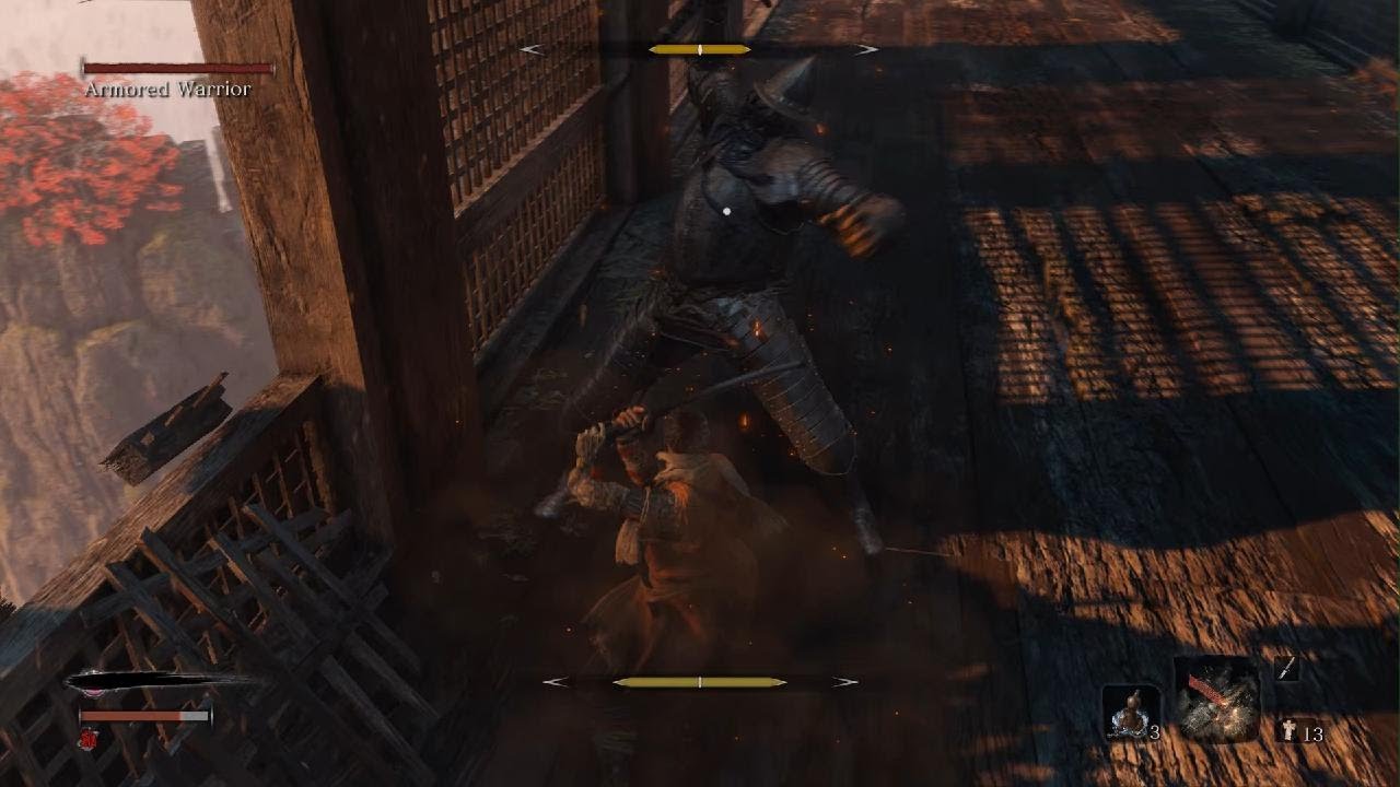 Sekiro- Armored Warrior (Base Vitality, No Charm) - YouTube
