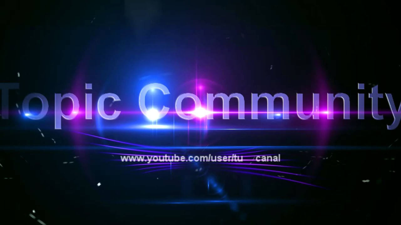 Topic Community Intro - YouTube