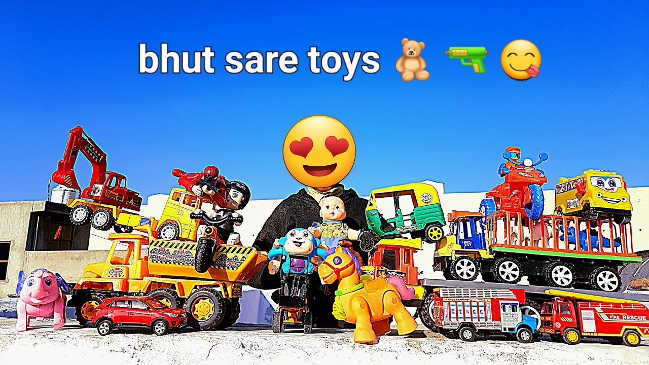 jcb wala cartoon || gadi vala cartoon, part5 || jcb , truck , car bus ...