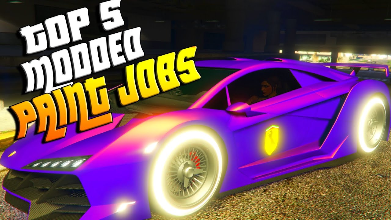 GTA ONLINE TOP 5 MODDED CREW COLORS | GTA ONLINE INSANE MODDED CREW ...