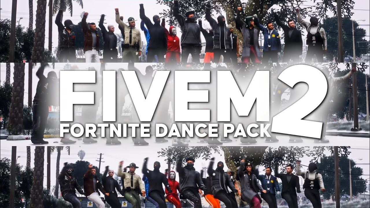 New Fortnite FiveM Dance Emote Animation Pack V2 (Lucid Dreams ...