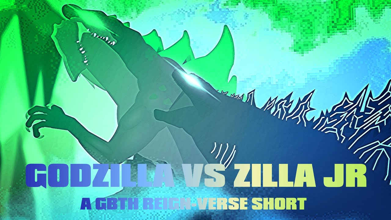 Godzilla vs Zilla Jr | Sticknodes animated short | Reign-verse animation - YouTube