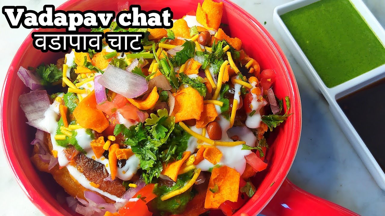 Vada pav chaat | How to make vada pav chaat | vada pav chaat recipe ...