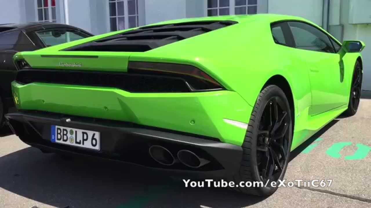 Böbligen 2015 - Lamborghini Huracán Verde Mantis Green spotted ...