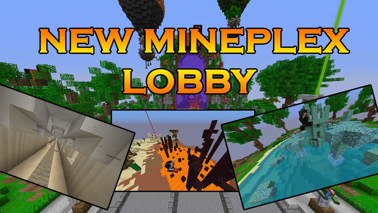 NEW MINEPLEX LOBBY! - YouTube