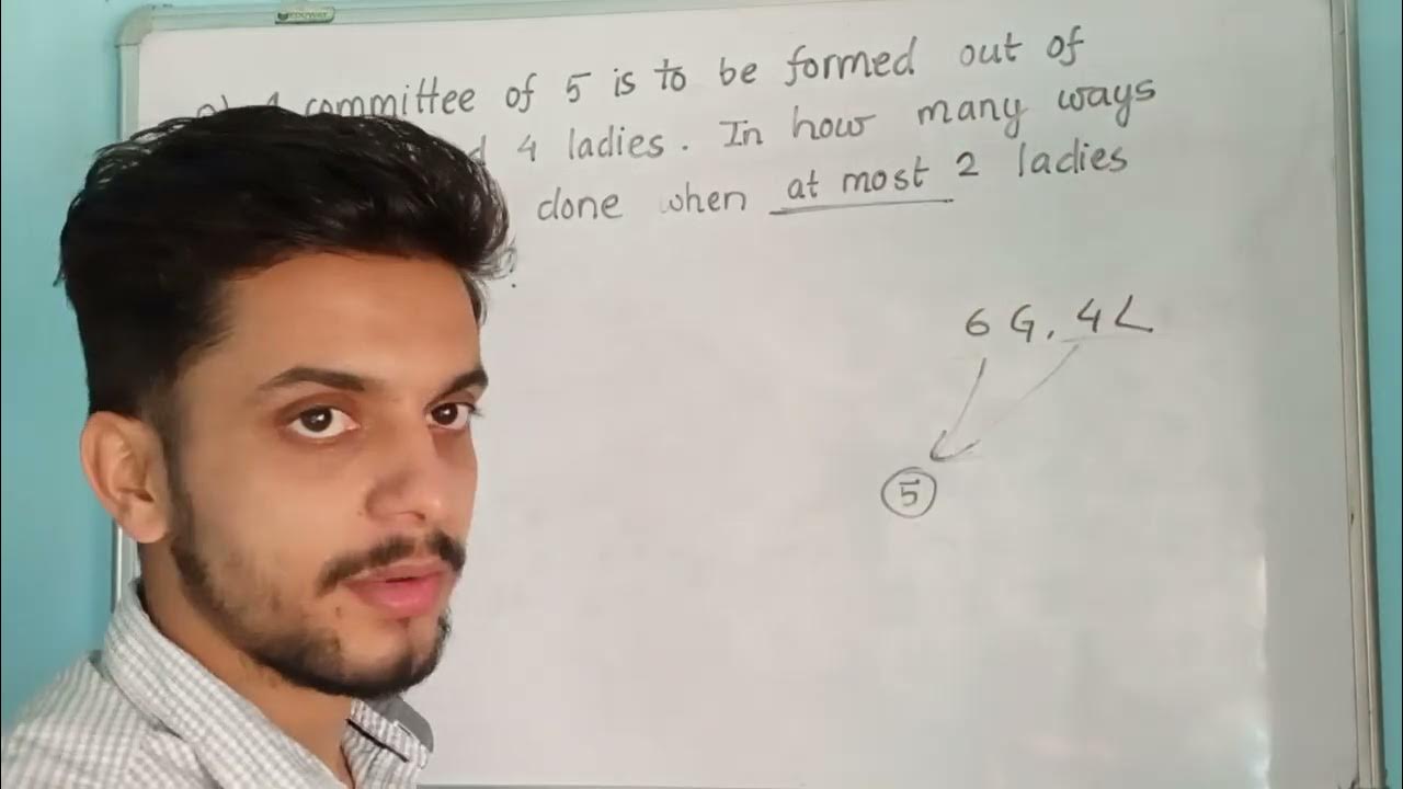 Problem 5 | Permutation and combination - YouTube
