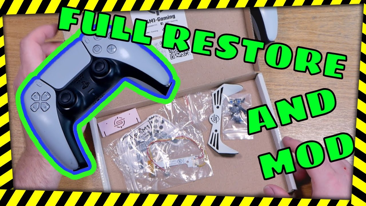 PS5 CONTROLLER REPAIR AND MOD. GIFT FROM A VIEWER - YouTube