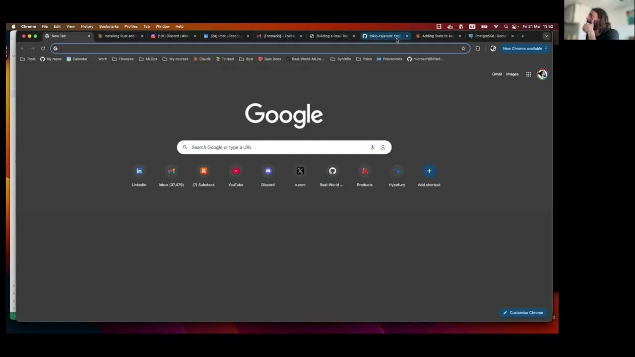 Let's build a REST API in Rust - Part 8/10 - Read predictions from Postgres - YouTube