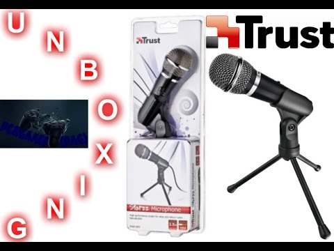 Unboxing - Trust Starzz Microphone - ITA - YouTube