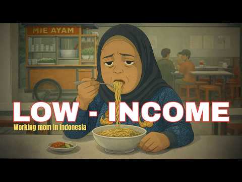 Low Income Mom Working in 🇲🇨 Indonesia-Jakarta— Her Daily Struggle