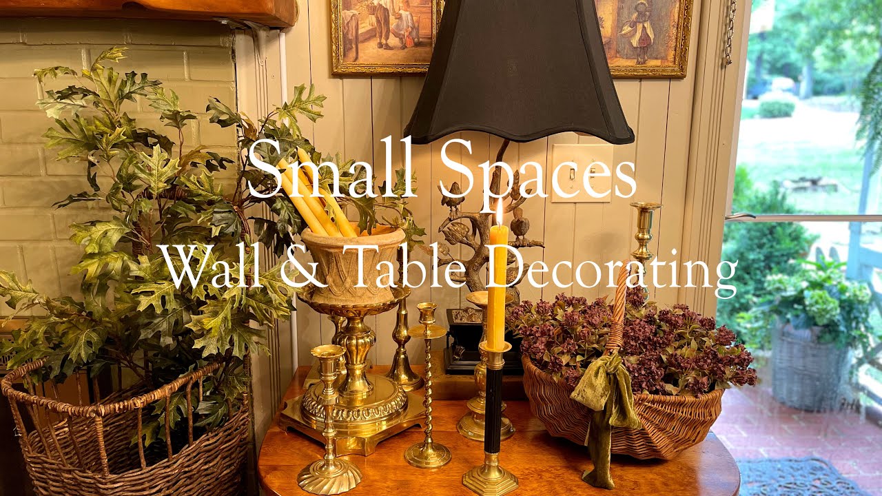 DECORATING SMALL SPACES ~ GROUPING COLLECTIONS ~ SHOPPING DECOR ...