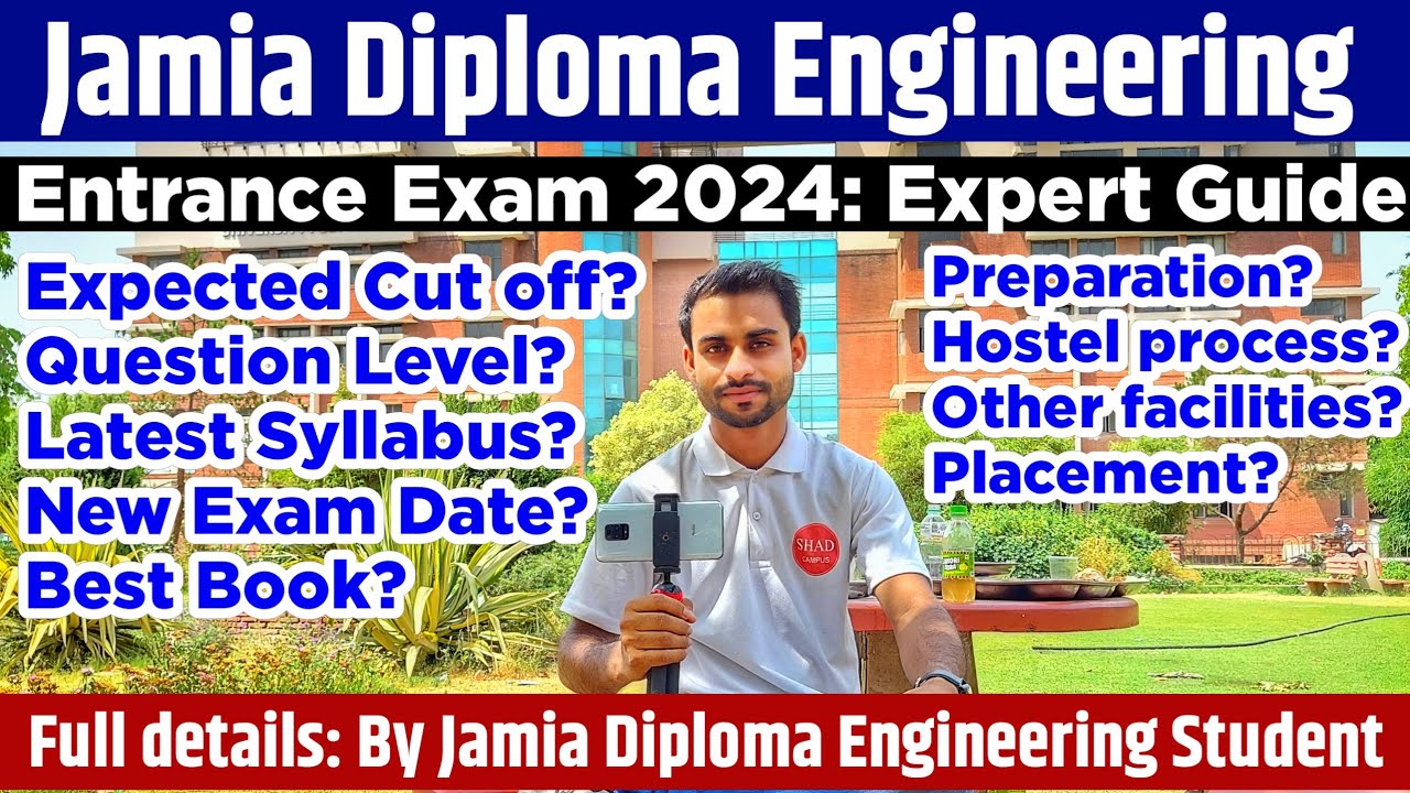 JMI Diploma Engineering Exam 2024: Expert Guide to Syllabus, Date, Cut ...