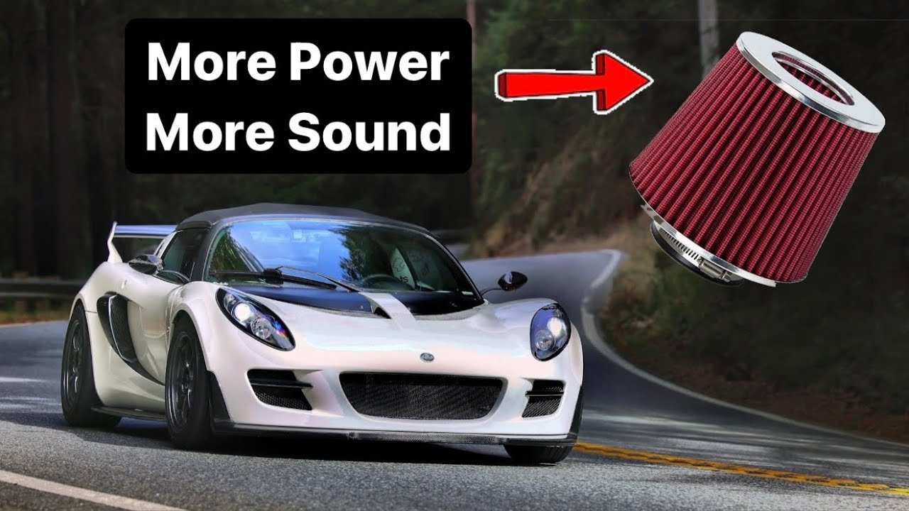 Cheap Performance Mod Lotus Elise 2ZZ-GE Custom Cold Air Intake + Sonic ...