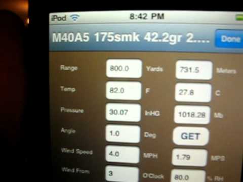 Ballistics Calculator set up - YouTube