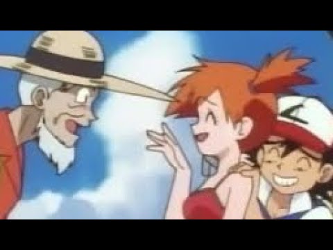Pokémon EP18 Beauty And The Beach “Old Man Pervert” - YouTube