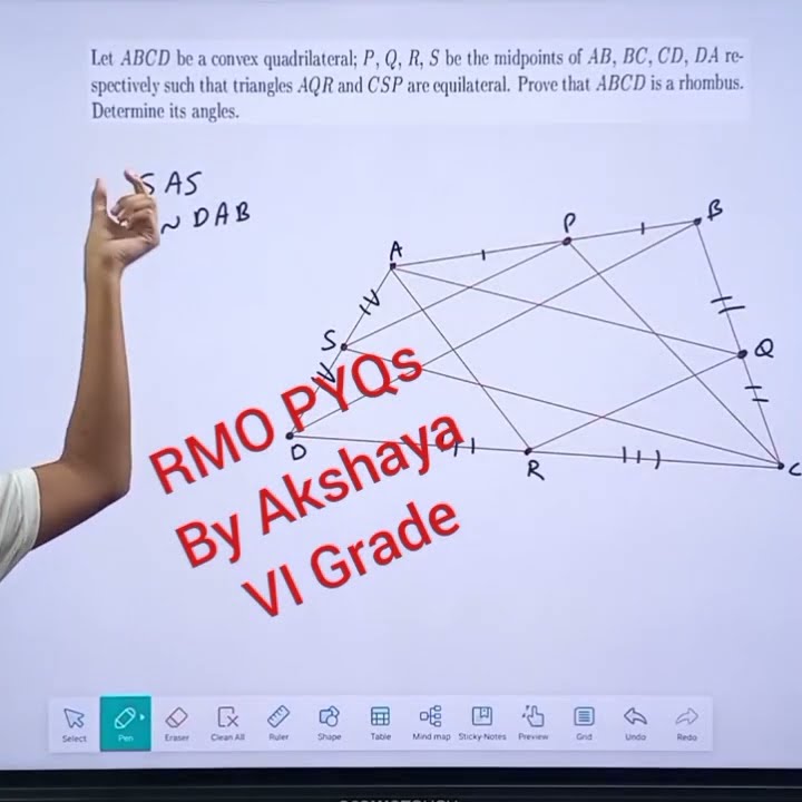 #RMO Geometry PYQs by Akki(Akshaya, VI Grade) - YouTube
