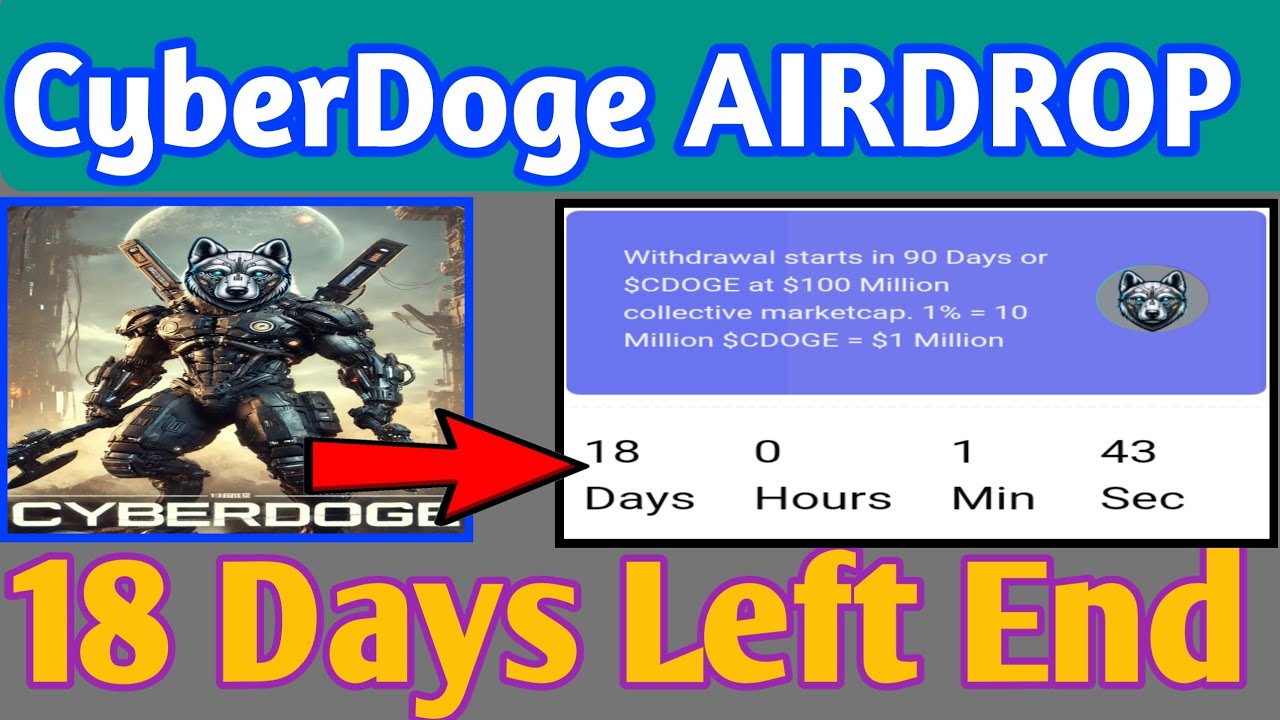 CyberDoge AIRDROP ll SAQLAIN Online Earning - YouTube