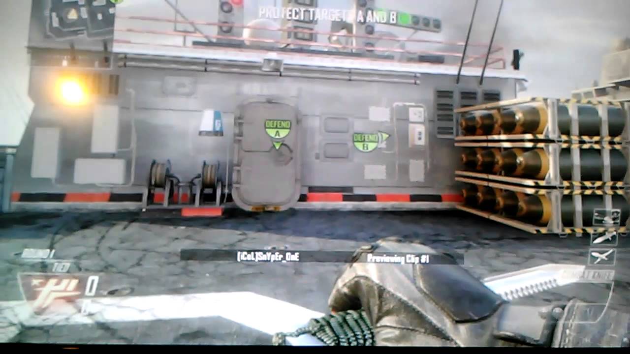 Black ops 2 assault shield glitch - YouTube