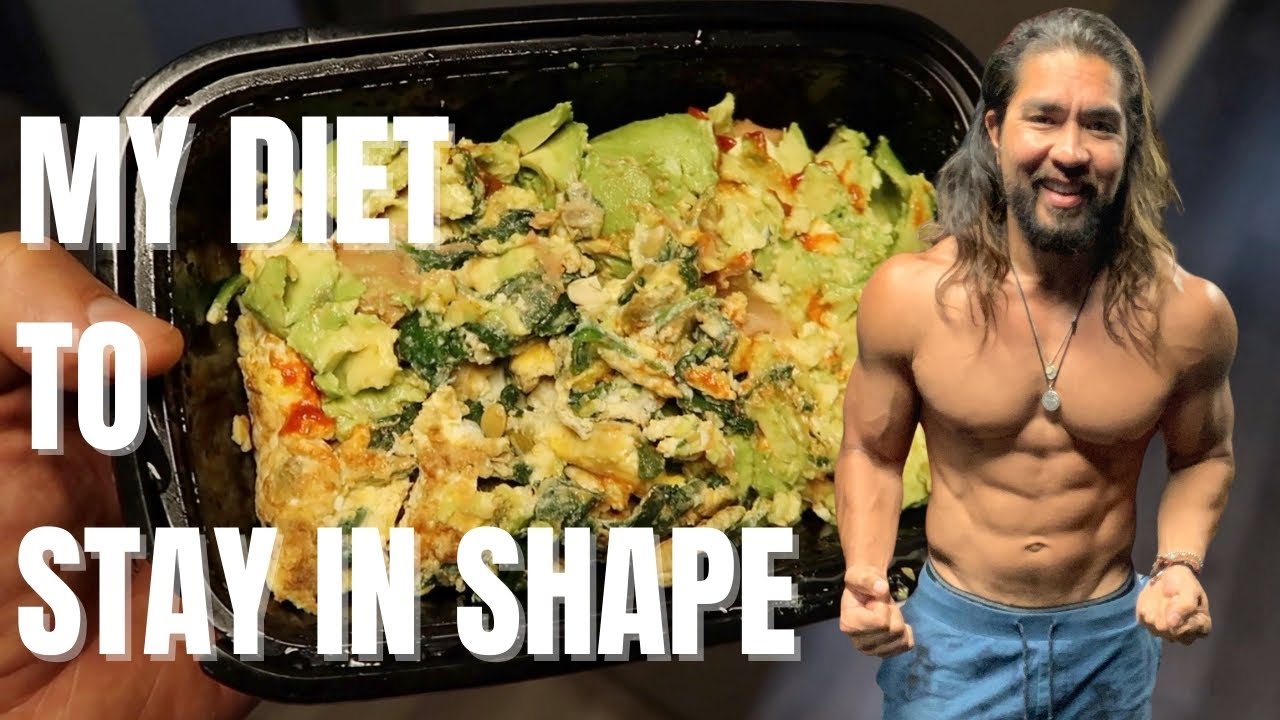 HERE'S WHAT I EAT TO STAY IN SHAPE. DIET EXAMPLES - YouTube