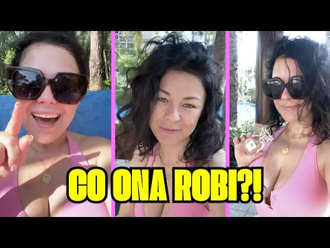 Cichopek bez makijażu w Shenzhen! Dekolt, basen i pytanie: kręcone czy proste?