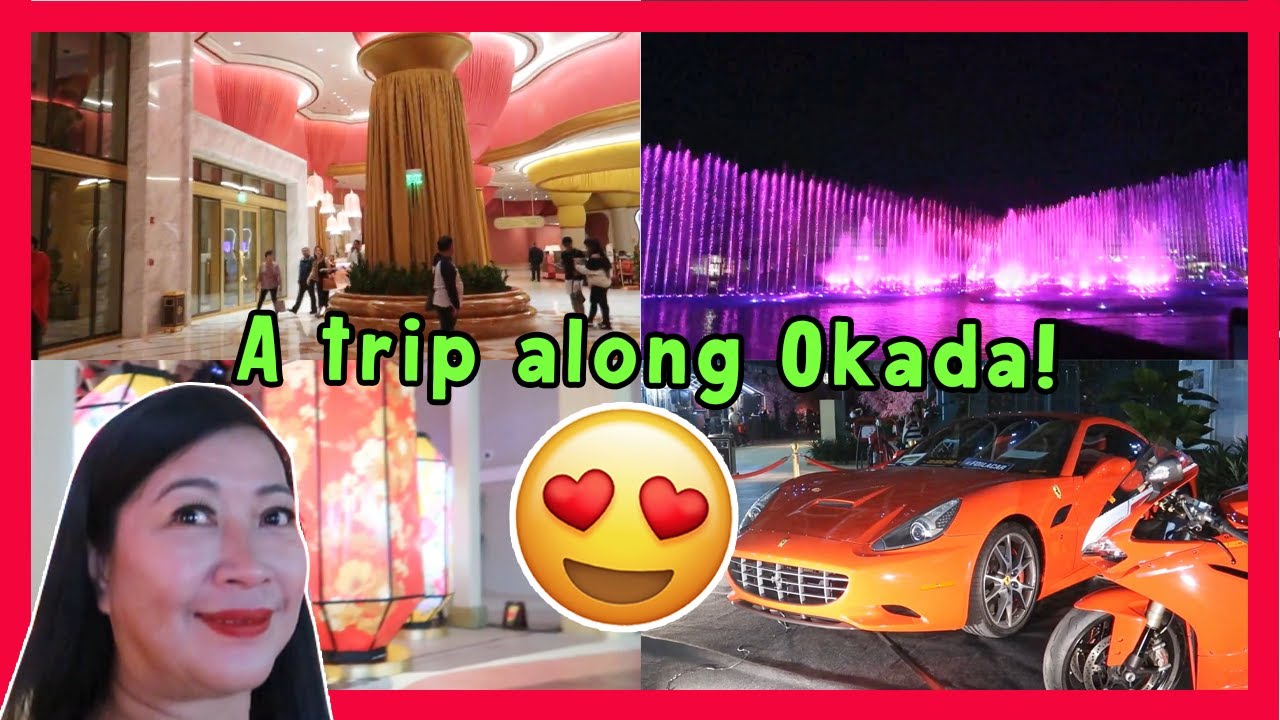 A Trip Around Okada, Manila! Beautiful & Mesmerizing Sights! - YouTube