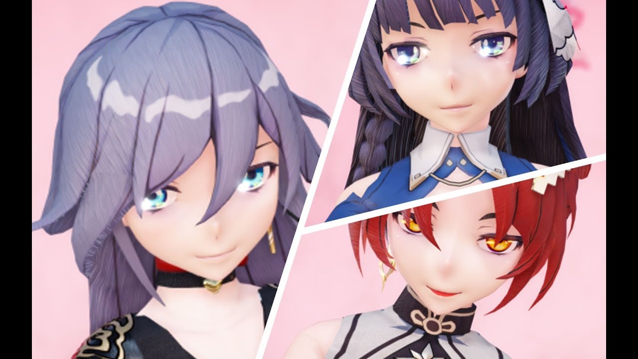 [MMD] Honkai Impact 3rd girls dance 崩坏3 - YouTube
