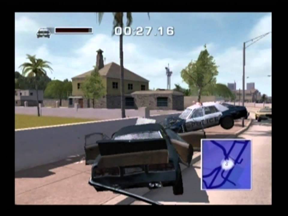 Driver 3 Survival Miami Driving Games Gameplay #8 PS2 - YouTube