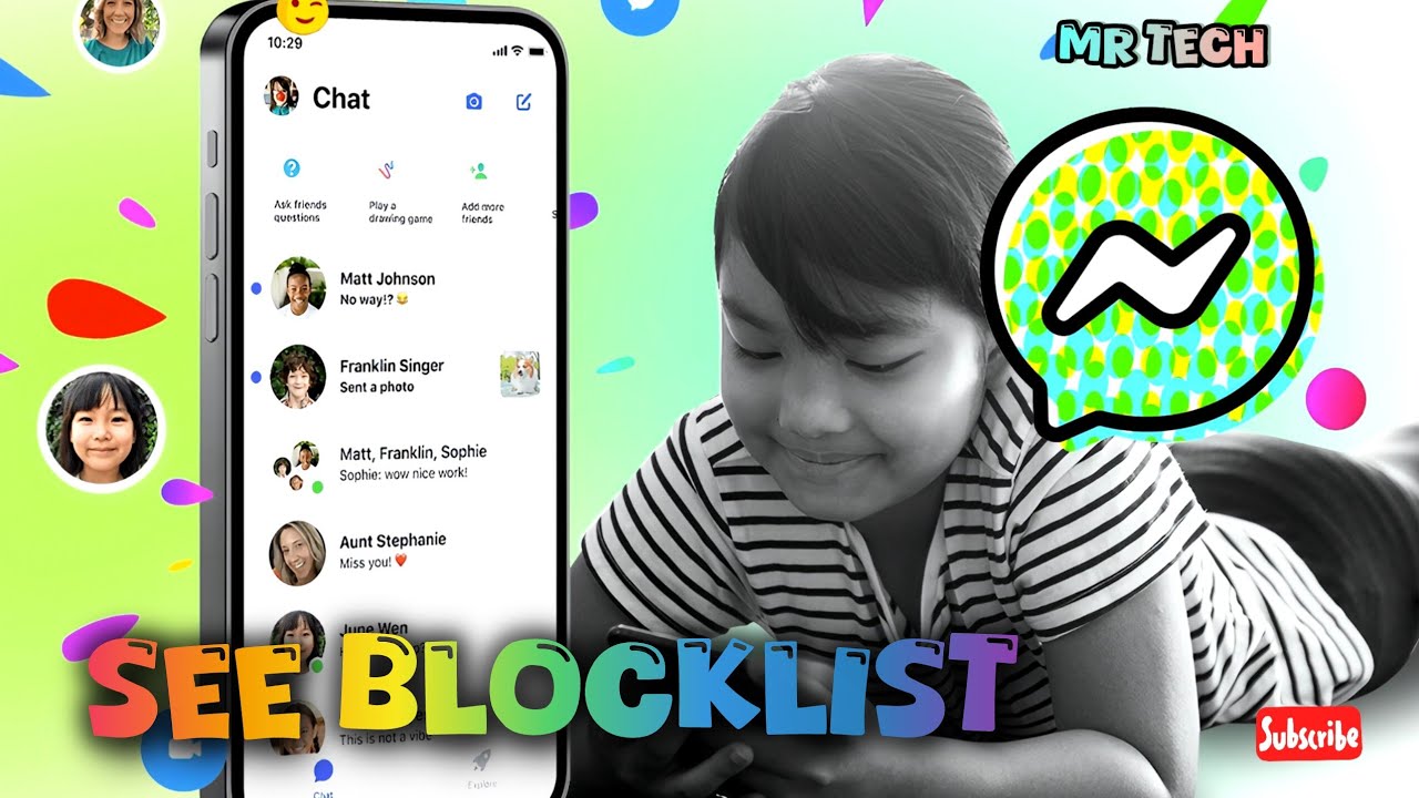 How to See People You Block in Messenger Kids - YouTube