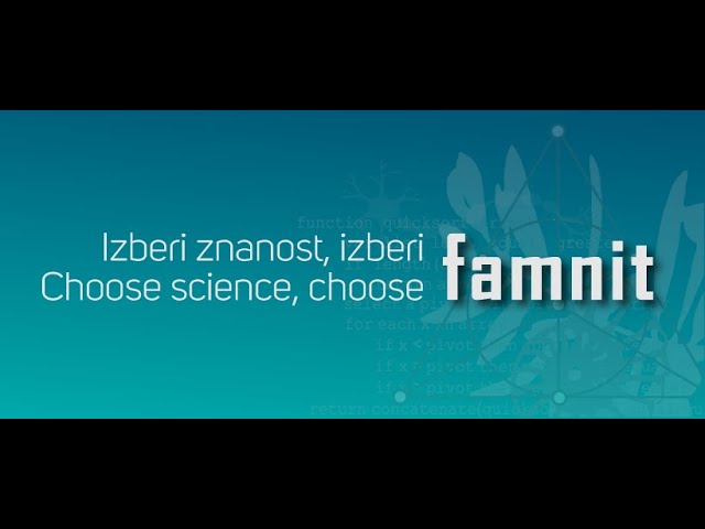 Famnit Logo Institute Of Computer Science FERI | News Stran 3