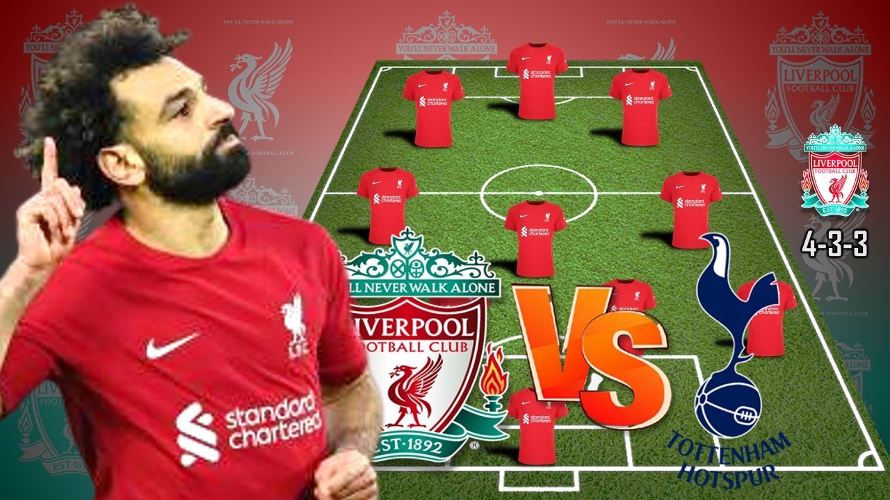 LIVERPOOL Potential starting lineup today match VS TOTTENHAM~Premier ...