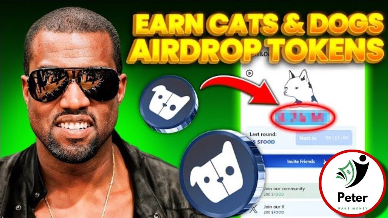 Cats & Dogs Airdrop 🤑 New Hot Airdrop to earn real Money || Second ...