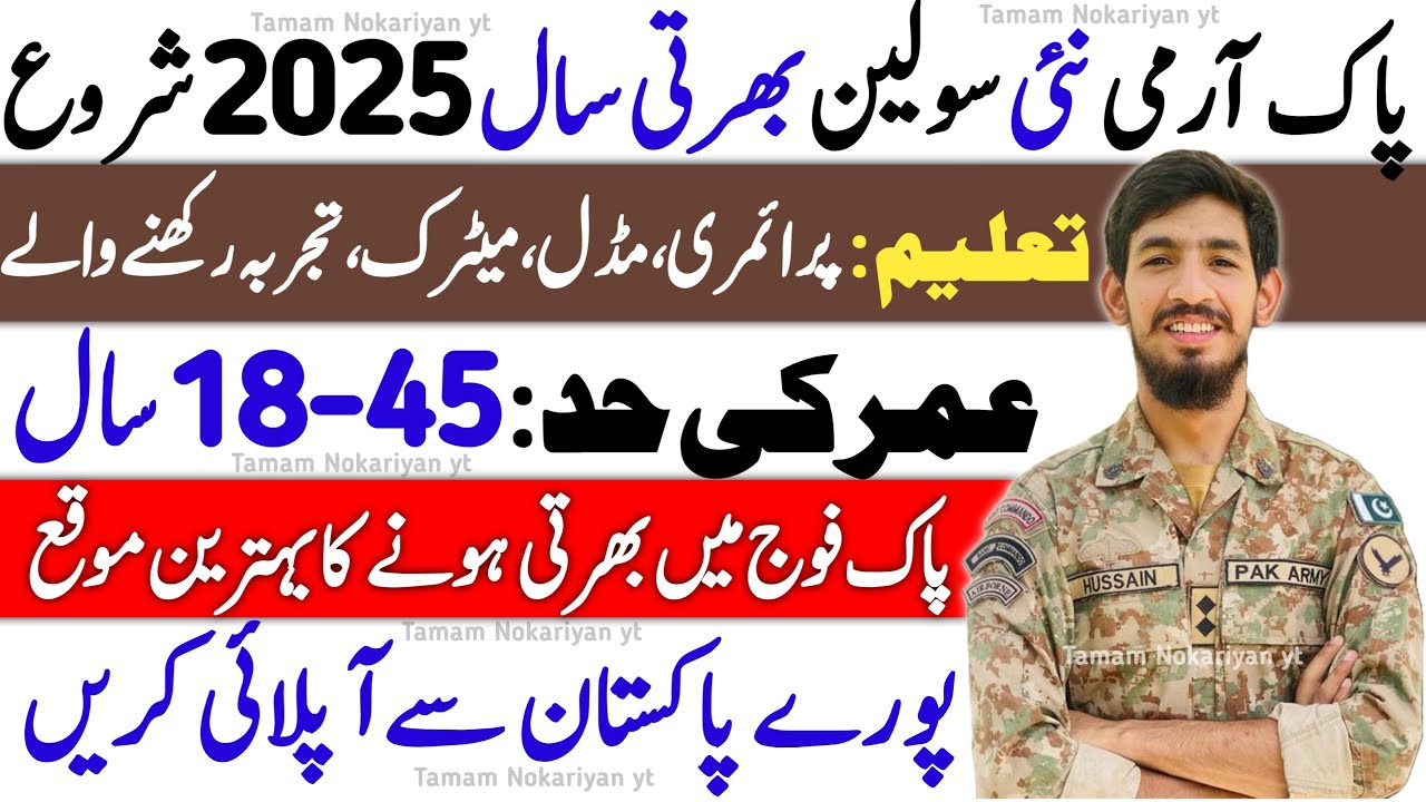 Pak Army New Civilian Jobs 2025 | Pak Army New Jobs 2025 | Join Pak ...