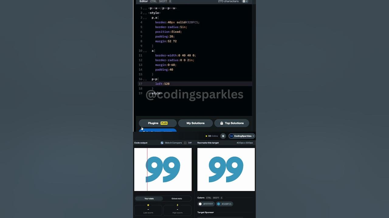 Css Battle Daily Targets January 18 2025 🔥 Cssbattle Html Css Shorts Youtube