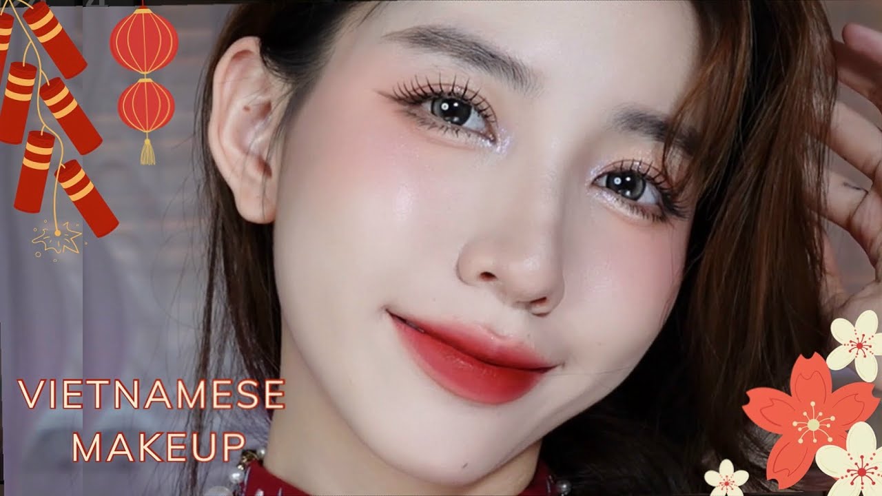 Vietnamese makeup | Makeup Tết xinh như con gái Việt! - YouTube