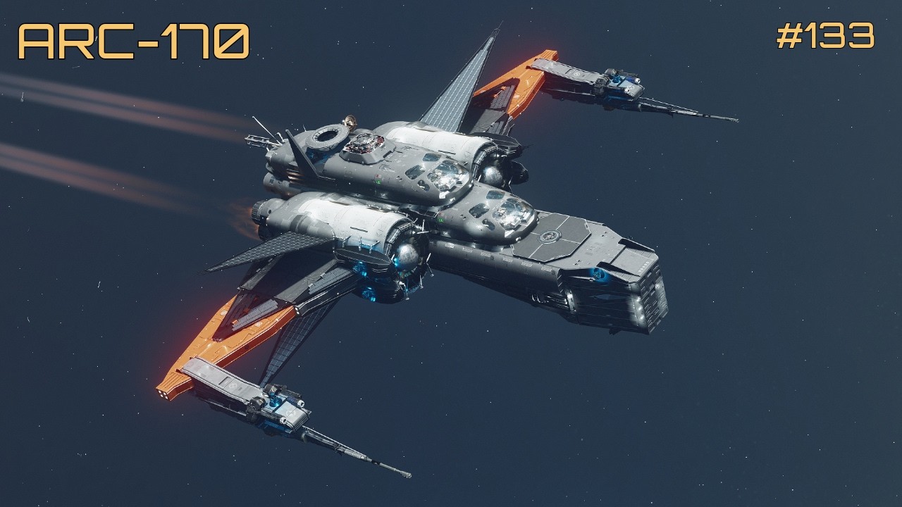 Starfield - ARC 170 | #starfield #starfieldships #starwars #incom # ...