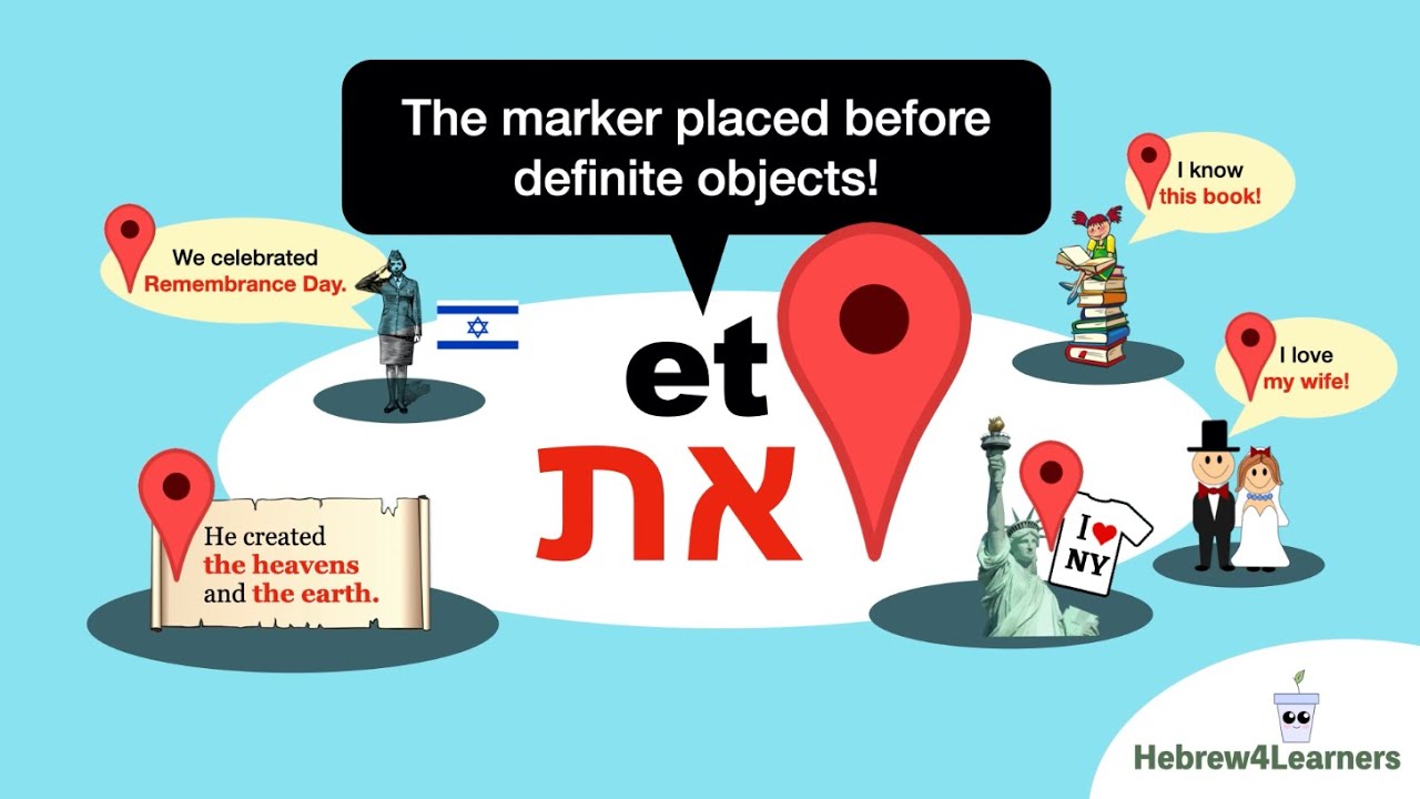 The Hebrew word "ET", a marker of definite objects - YouTube
