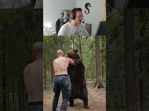 Ayıyla Güreşen Adam  #shortsvideo