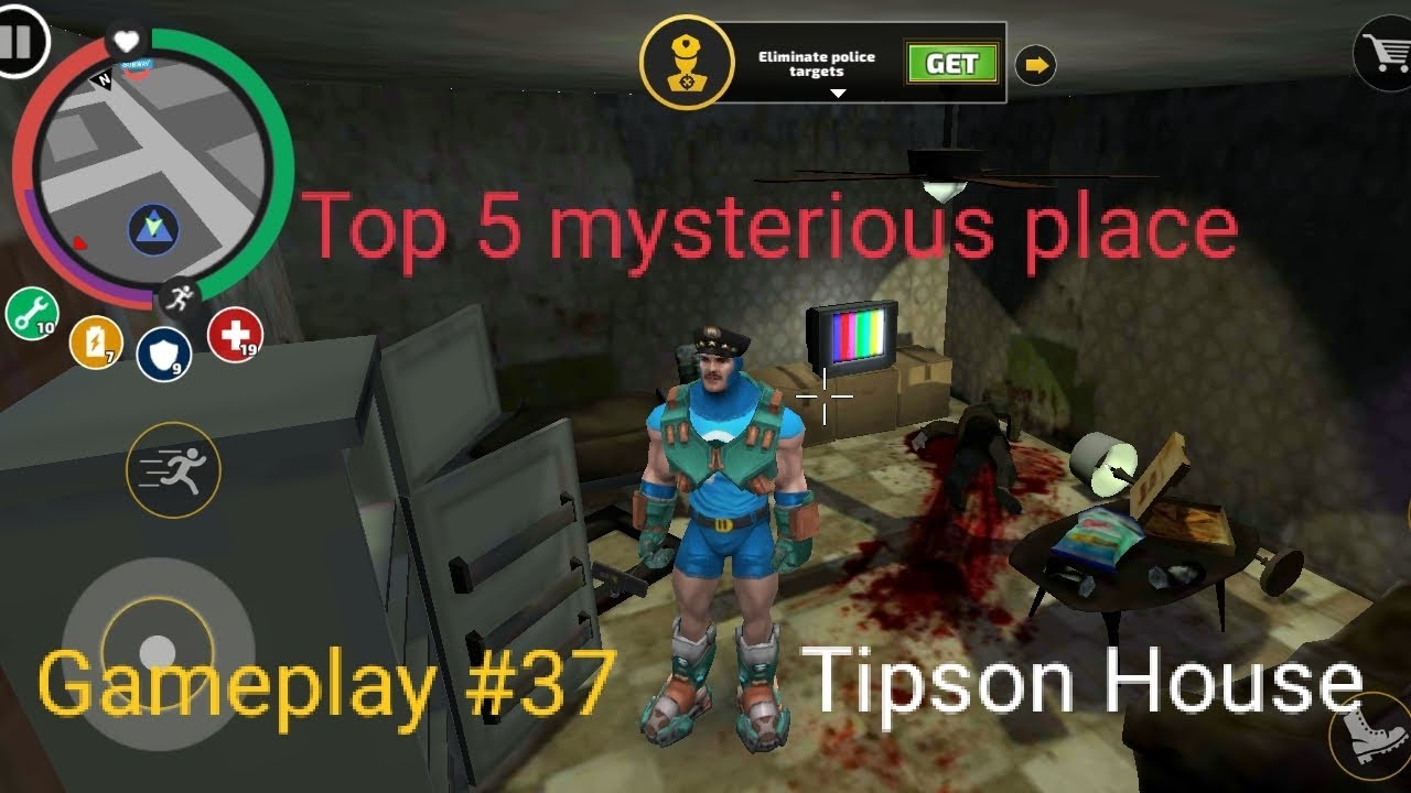 #Top 5 #mysterious place on vice town rope Hero | Gameplay #37 - YouTube