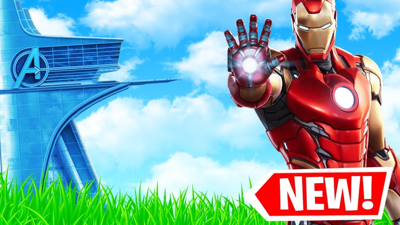 NEW STARK INDUSTRIES LOCATION ON THE MAP! FORTNITE SEASON 4 UPDATE LIVE ...