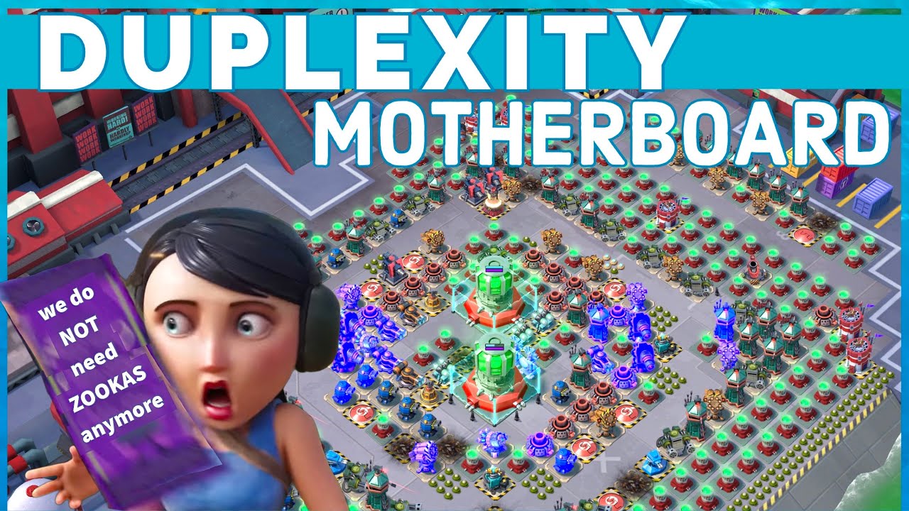 MOTHERBOARD on DUPLEXITY in 4 😎 no ZOOKAS used! great HACKS - BOOM BEACH operation gameplay ...