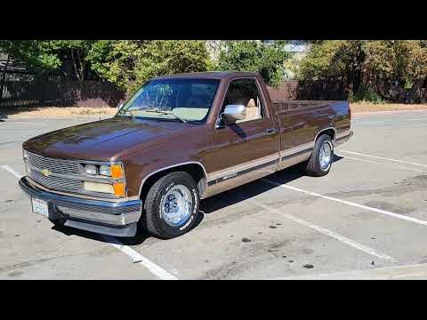 1989 C10 RALLY WHEELS SILVERADO C1500 LONG BED 255/60R15 275/60R15 COOPER COBRA WHITE LETTER ...
