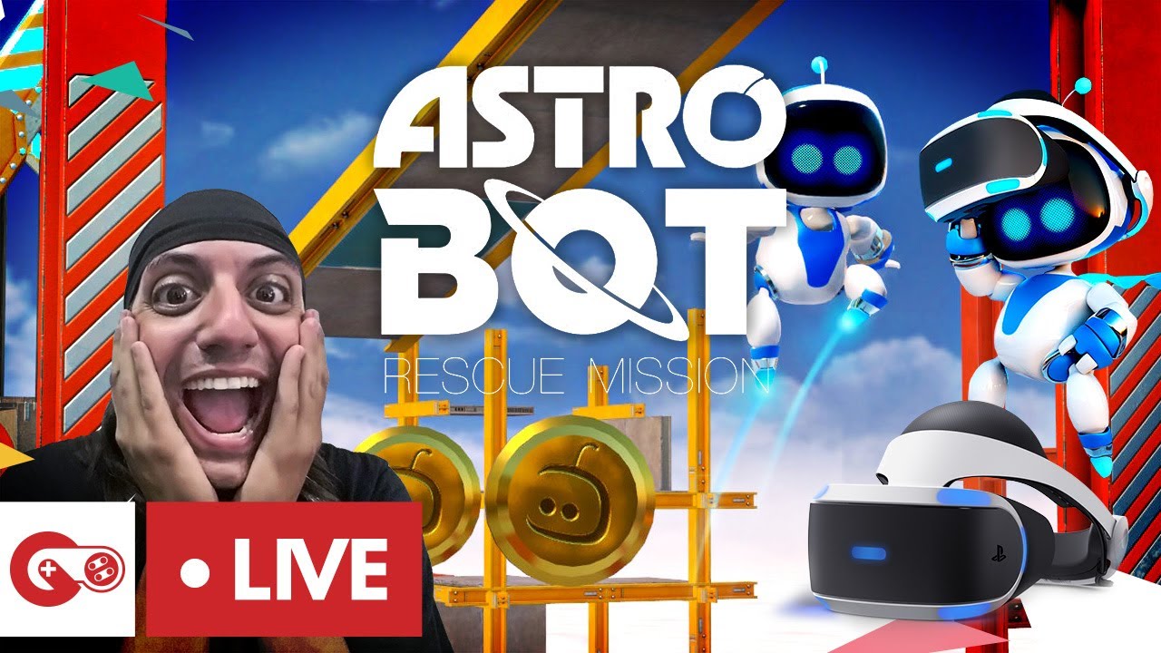 Astro Bot VR - Live de Quarentena - YouTube