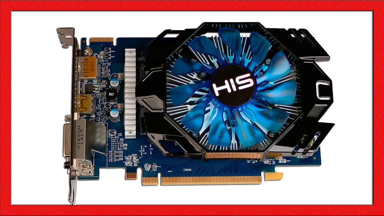 Обзор и тест HIS R7 260X iCooler 1GB GDDR5 (H260XFN1GD) - YouTube