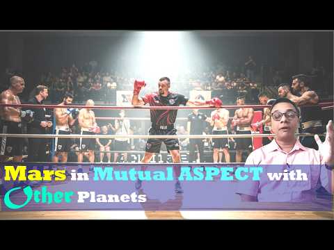 Mars in Mutual ASPECT with Other Planets - YouTube