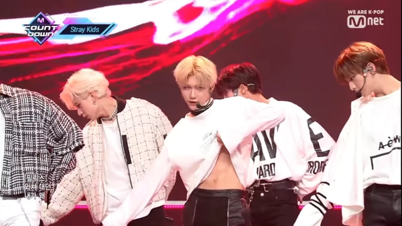 Everytime skz felix showed his abs on stage ️ - YouTube