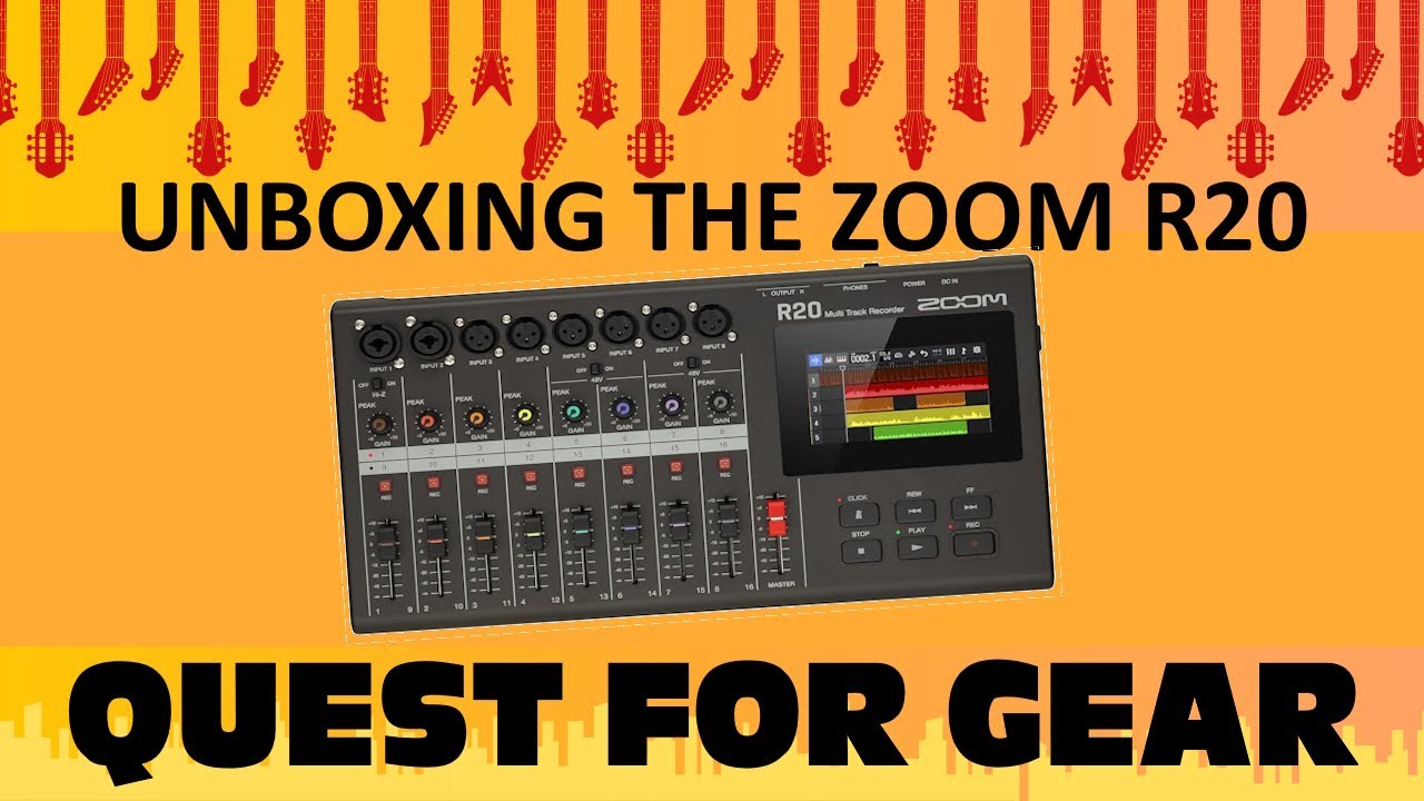 Zoom R20 Unboxing - am I going to keep it? - YouTube