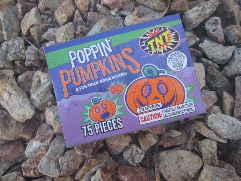 TNT Fireworks - Poppin' Pumpkins Snappers novelty firework - YouTube