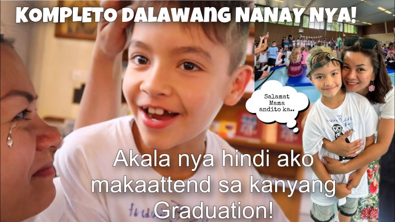 HINDI NA MATUTULOY SA DUBAI!🥺 GRADUATE NA SI NATHAN! ANG SAYA NYA! TEAM ...